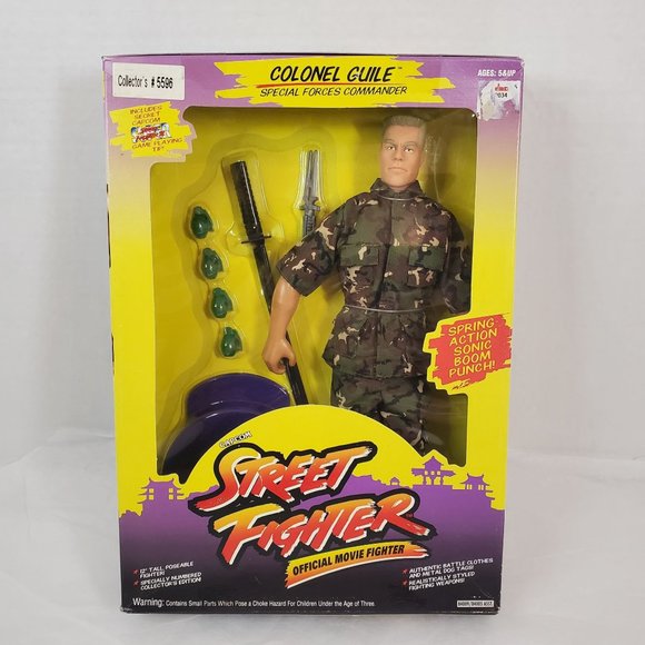 Hasbro | Toys | Hasbro Street Fighter Colonel Guile Special Forces ...